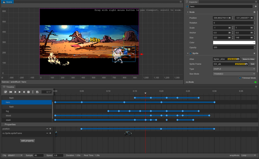 Animation · Cocos Creator Rus